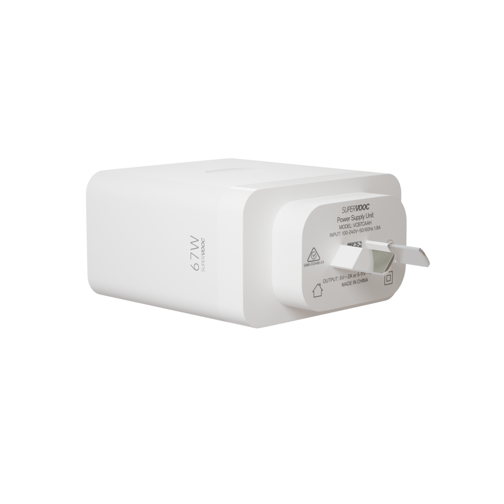 OPPO SUPERVOOC™️ 67W Wall Charger