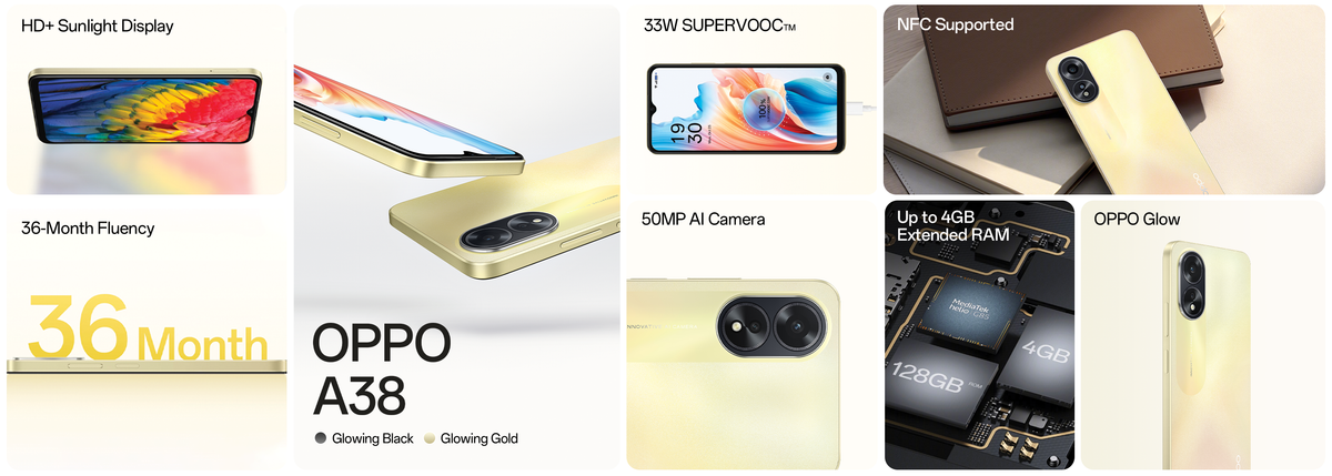 OPPO A38